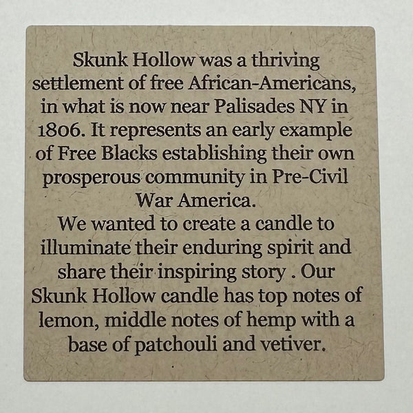 Skunk Hollow Beeswax Candle - Lomar Farms